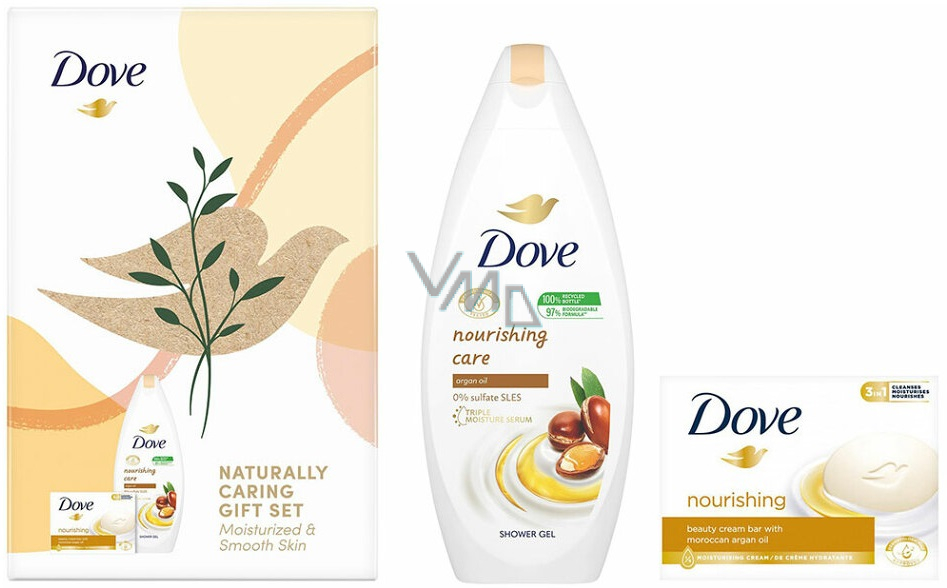 Dove Nourishing Care Argan Oil Sprchový Gel 250 Ml Nourishing